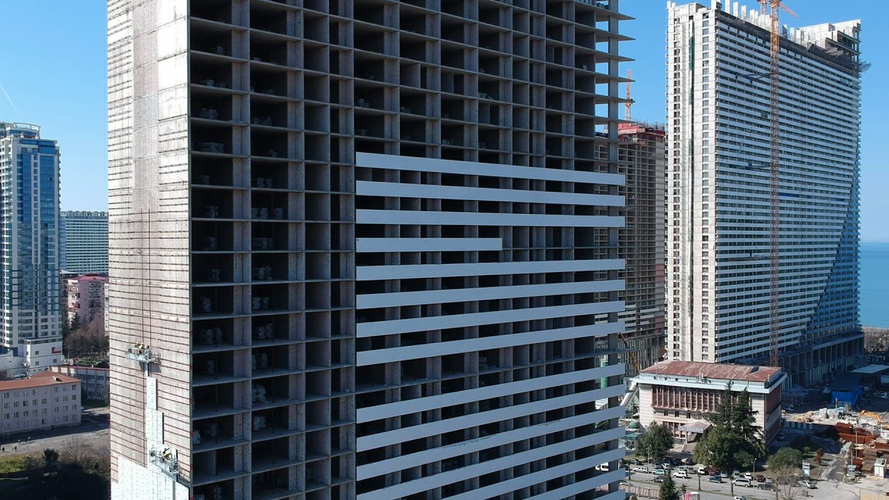 Blue Sky Towers view around from 60 m - YouTube