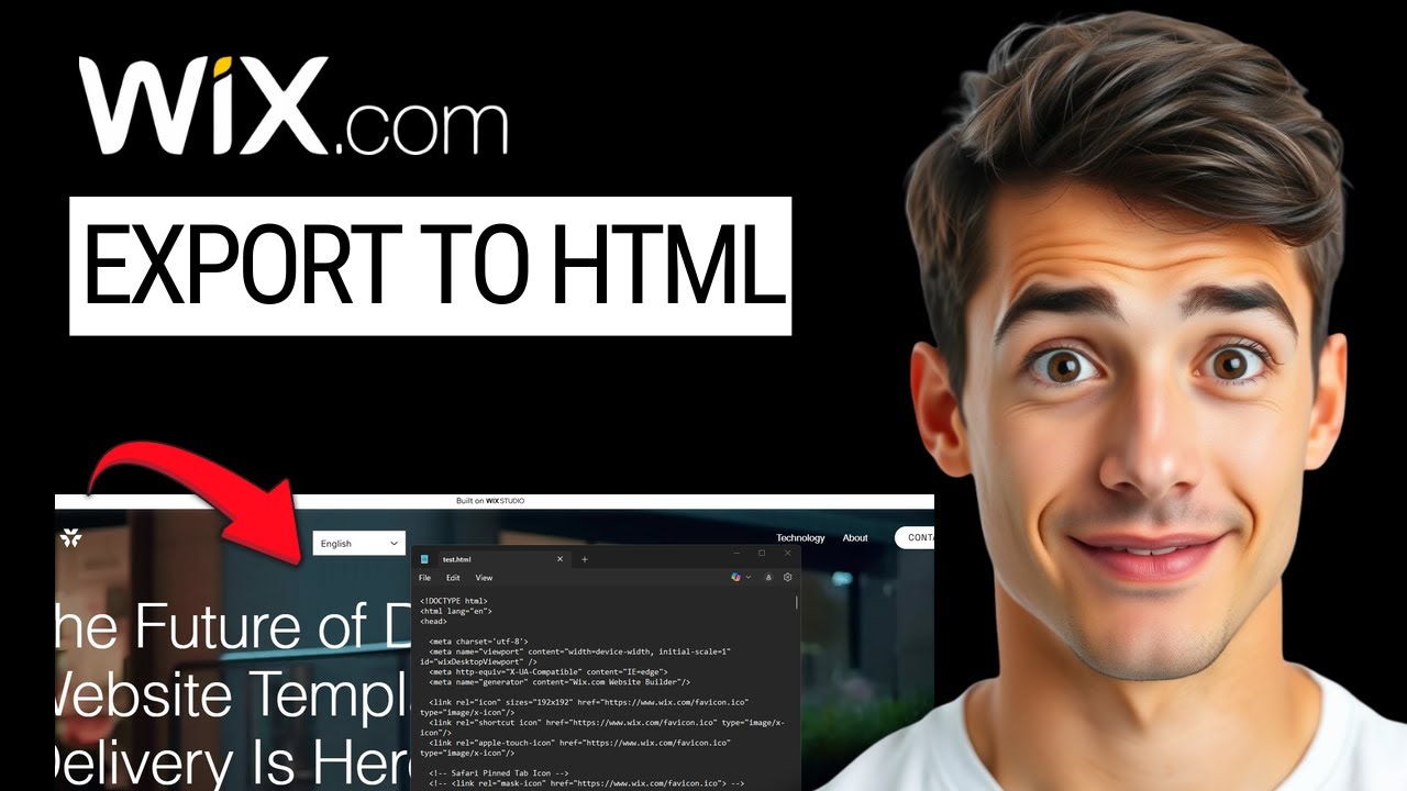 How To Export Wix Website To HTML (Easiest Way) (2026 Guide) - YouTube