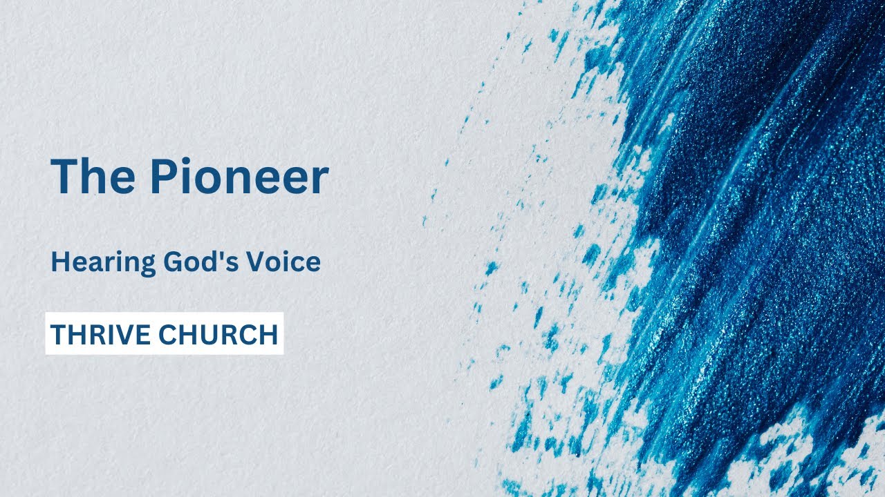 Hearing God's Voice - The Pioneer - Josh Haught - YouTube