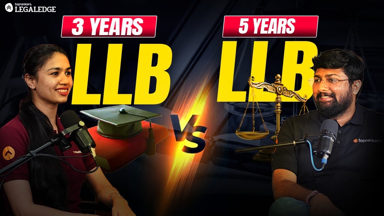 3 Year LLB vs 5 Year LLB: Key Differences, Placements & Career ...
