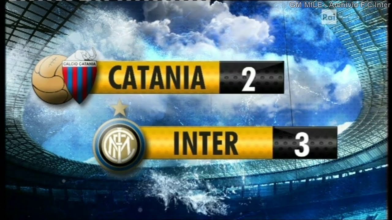 Catania Inter 2 3 Goles