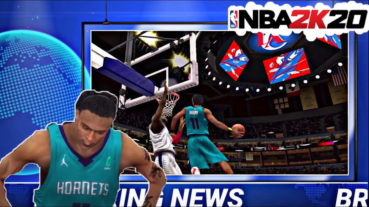 My Dunk Made The NEWS😱 | NBA 2K20 Mobile - YouTube