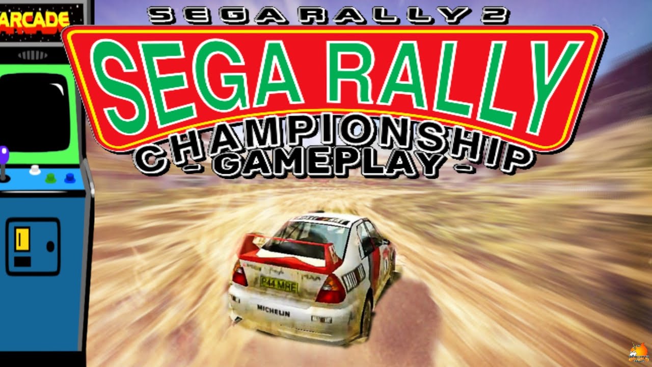 🎮 SEGA RALLY 2 (SEGA AM Annex, 1998) 💥 3D Arcade Racing Game - SEGA ...
