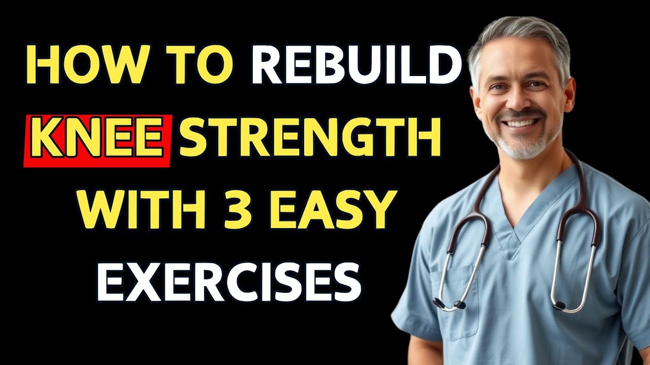 How to Rebuild Knee Strength with 3 Easy Exercises | Knee ...