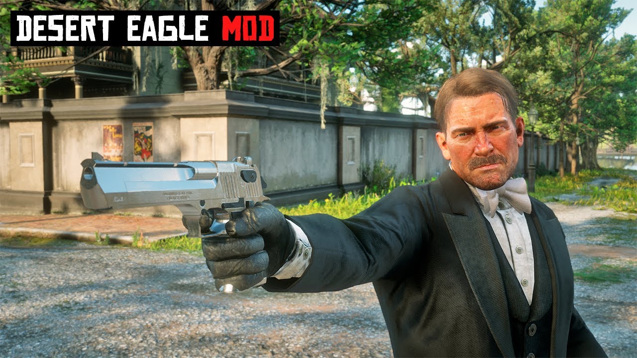 Desert Eagle em Red Dead Redemption 2 - YouTube