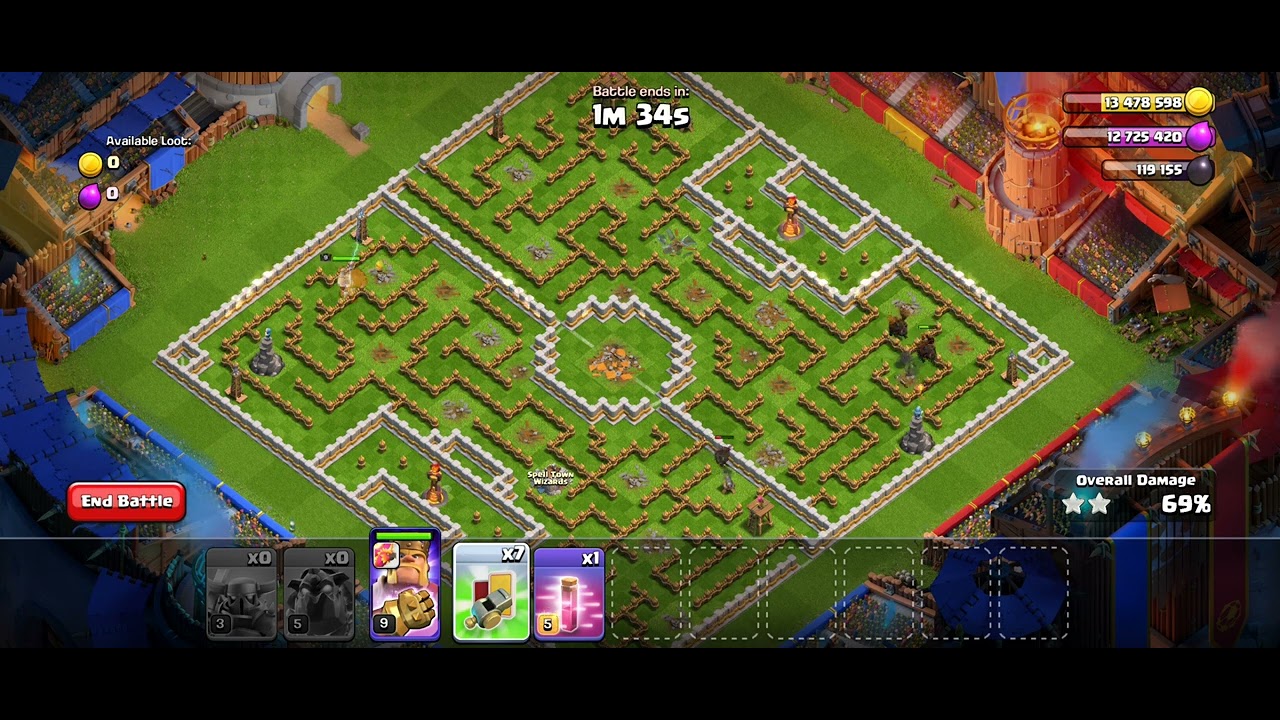 haaland challenge coc | card happy | clash of clans - YouTube