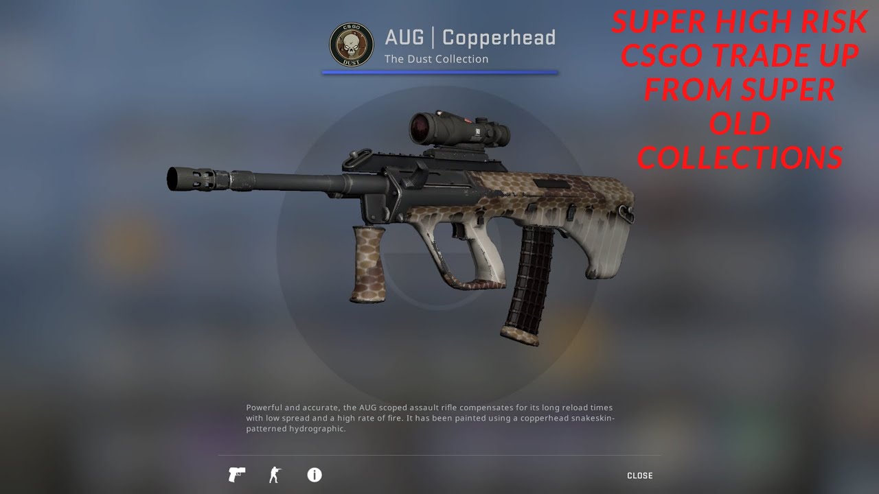 NEW INTERESTING HIGH RISK OLD COLLECTIONS TRADE UP CSGO Trade Ups #22 ...