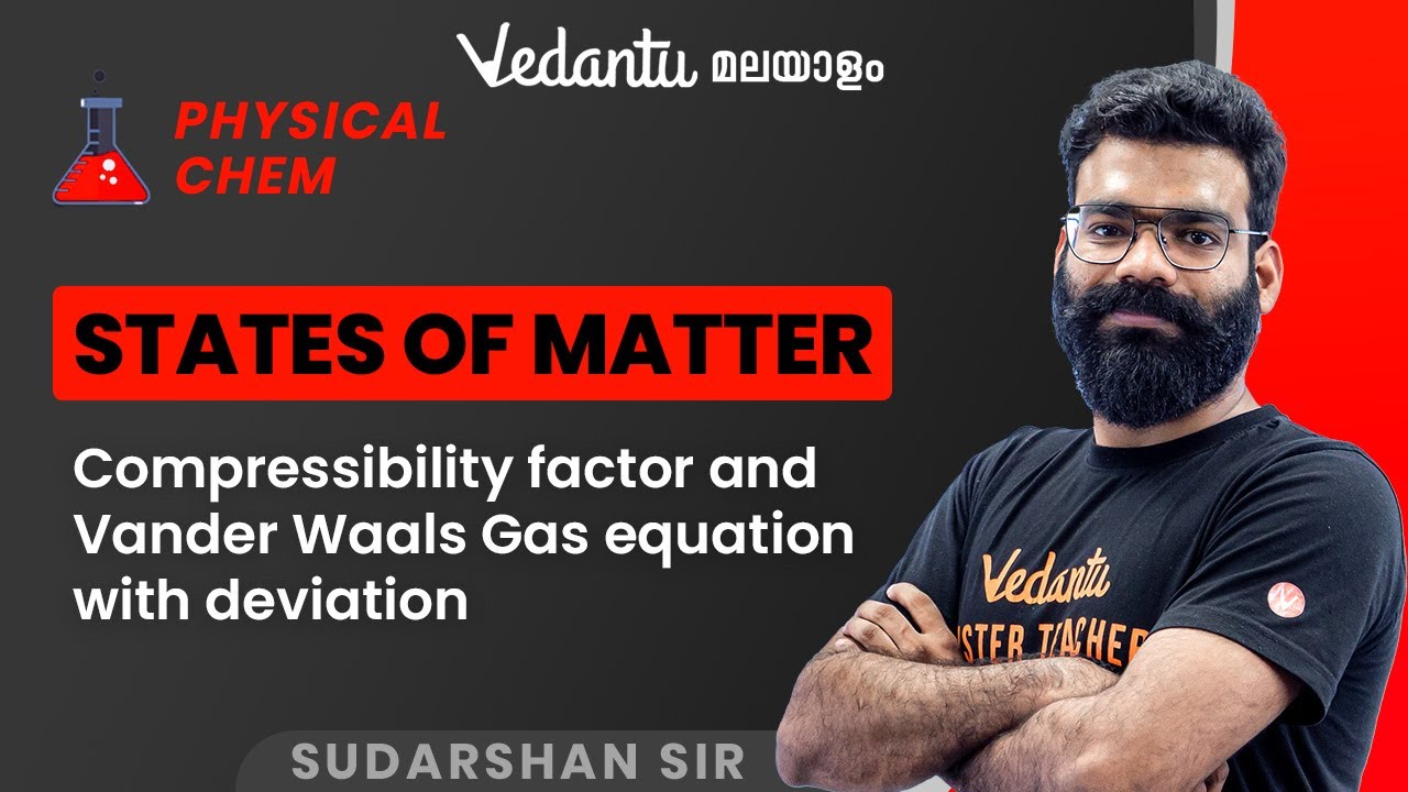 States of Matter |Compressibility Factor & Van der Waal's Gas Equation ...