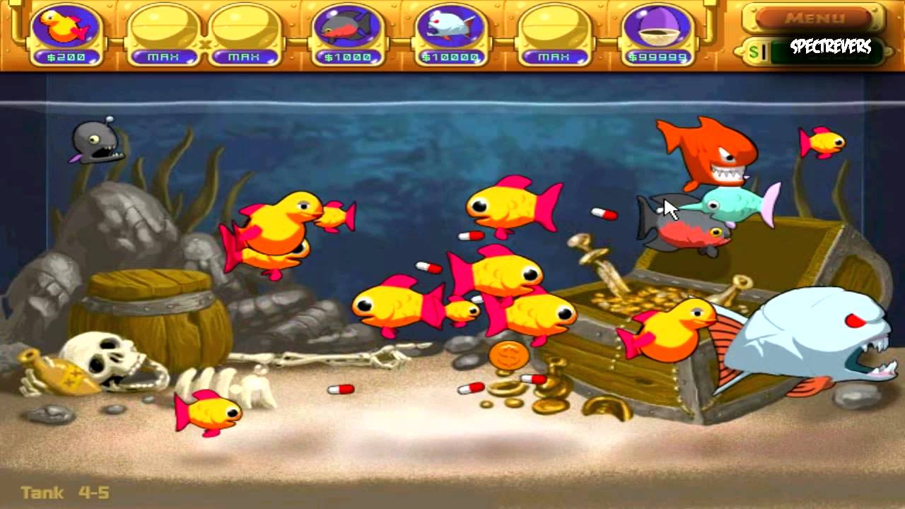 Insaniquarium Tank 4 5 Fight With Evil Alien Mastermind Youtube