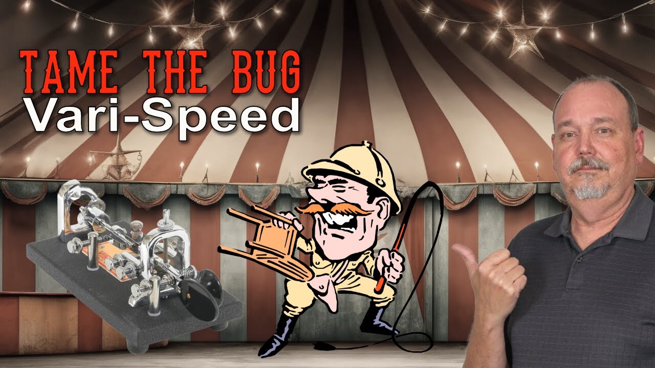 Slow Down the Vibroplex Bug With the Vari-Speed - YouTube