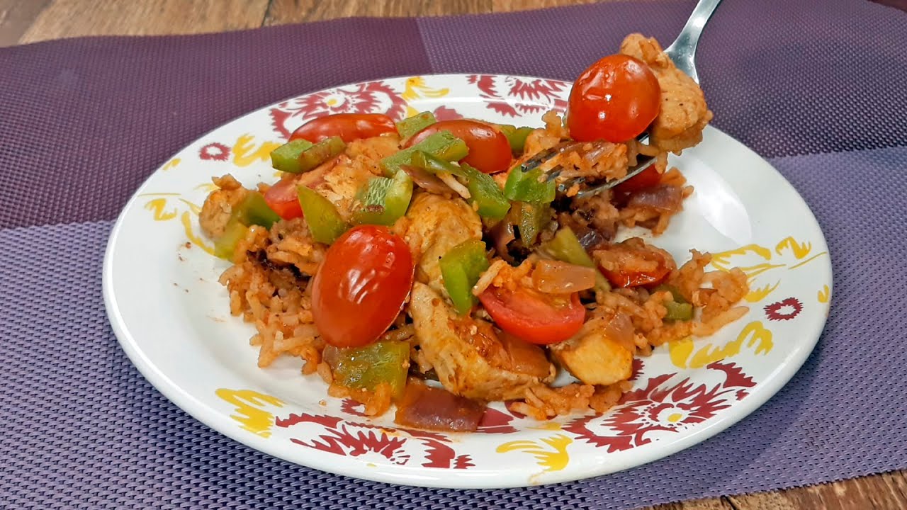 Almuerzo Completo, Fácil, Rápido y Muy Sabroso. ️ ️ - YouTube