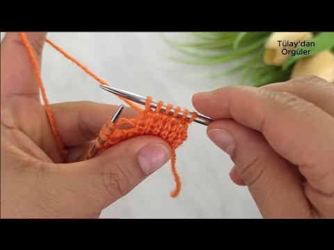 Zarif Ve Gösterişli Örgü Yelek, Şal Modeli #knitting 