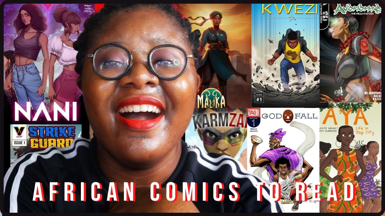 African Comics I Want to Read in 2020 [CC] - YouTube