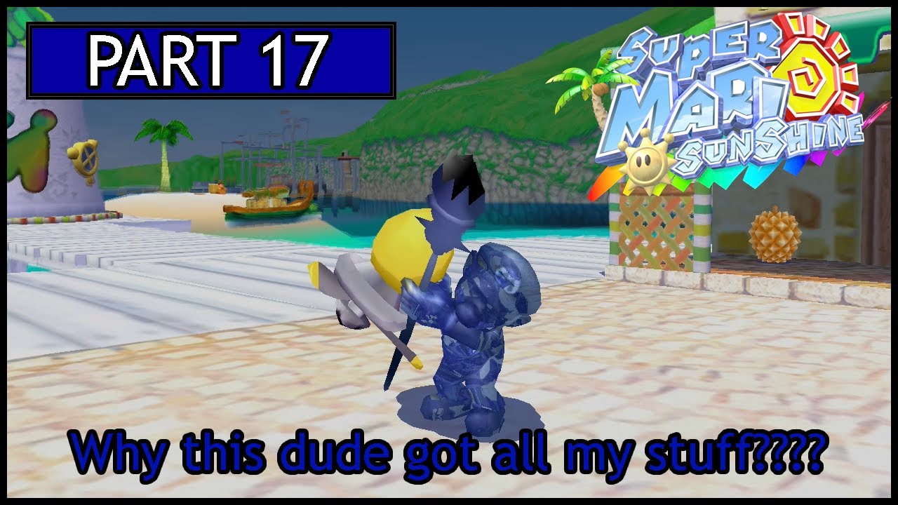 Shadow Mario giving gifts today! [Super Mario Sunshine][#17] - YouTube
