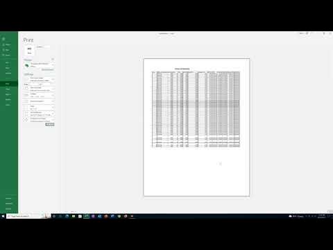 How to print large data on one page in excel | How to fit all columns and rows in one page in ...