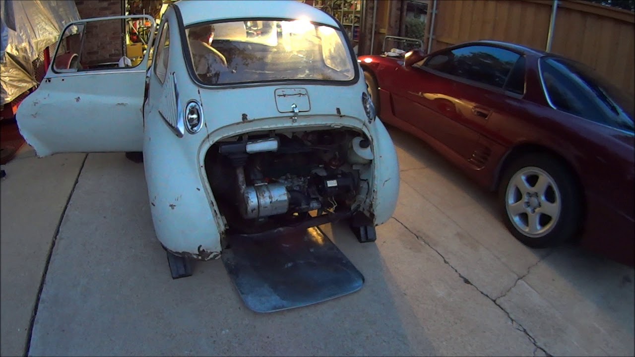 SUBARU 360 ENGINE START - YouTube
