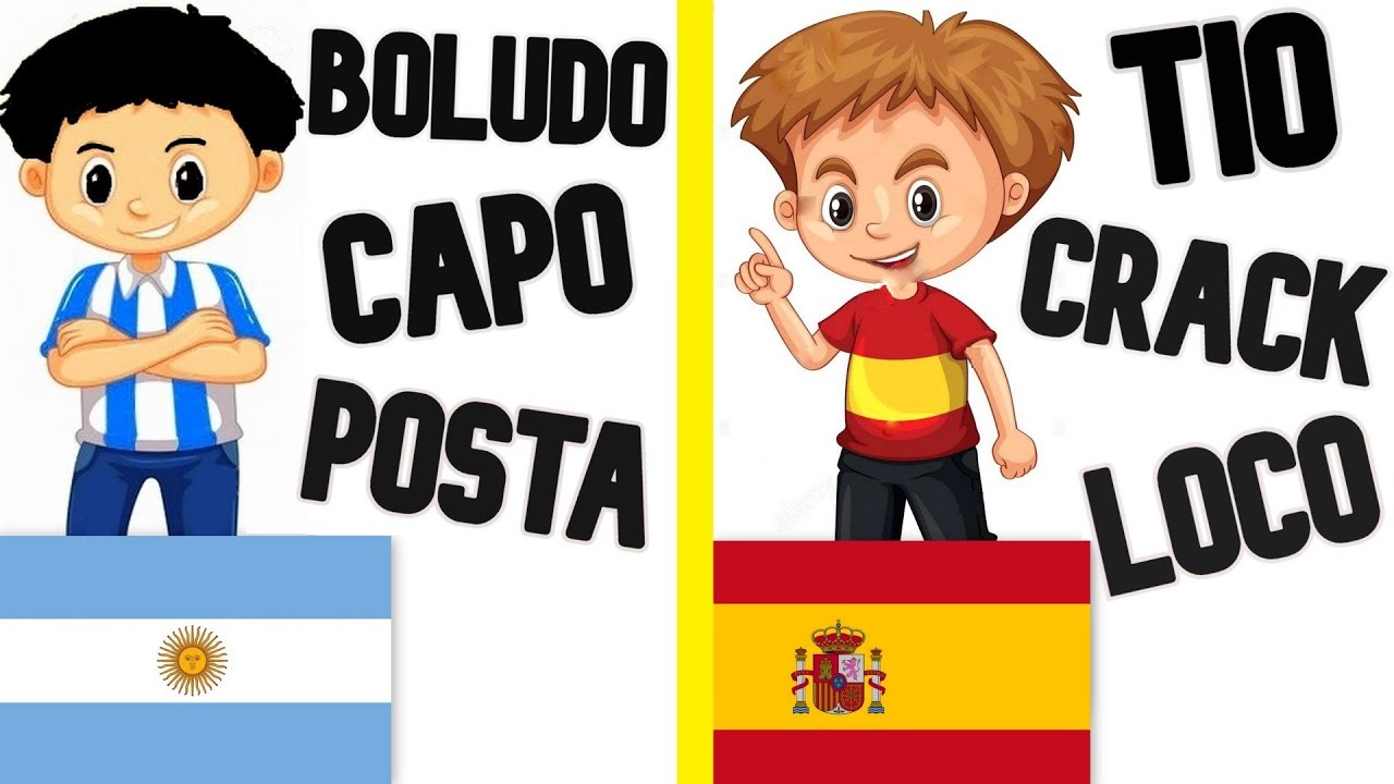 PALABRAS TÍPICAS DE CADA PAÍS - YouTube