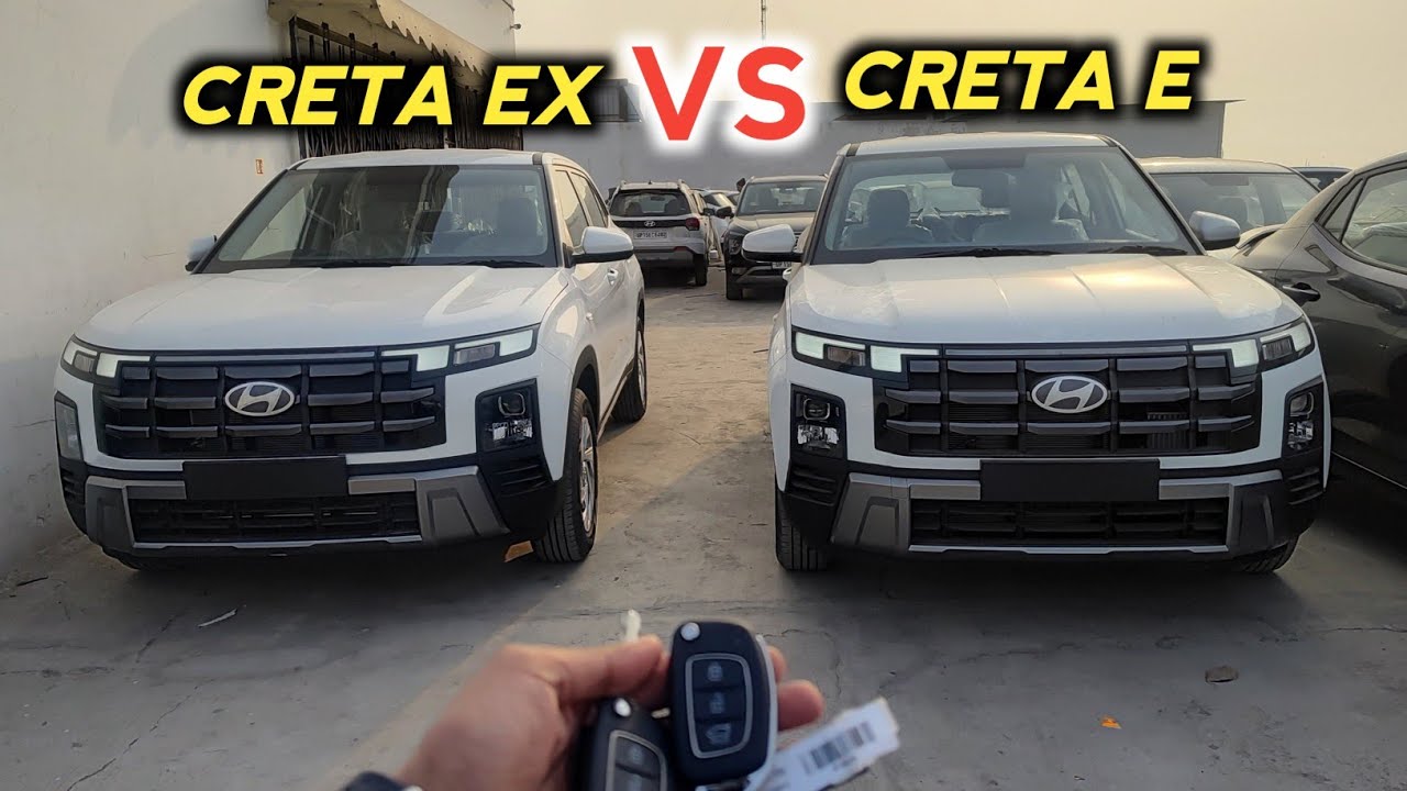 New Hyundai Creta Ex vs E Variant || Creta 2024 - YouTube