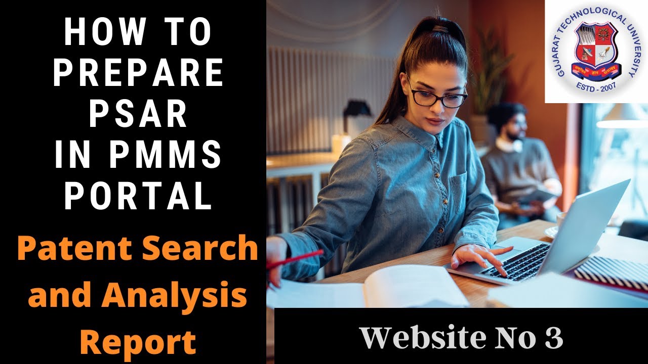 PSAR || How to Prepare PSAR in GTU PMMS || WIPO Database Used - YouTube