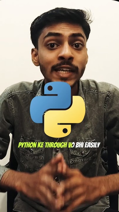 qr code generate using python 😱 - YouTube