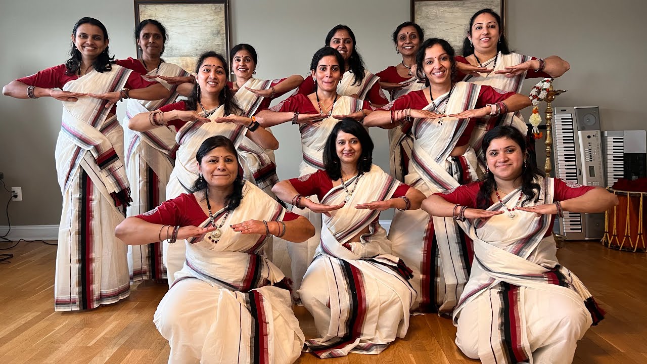 PATHRIKA Dance | Cinematic Dance | Onam Dance | Kerala Onam Dance - YouTube