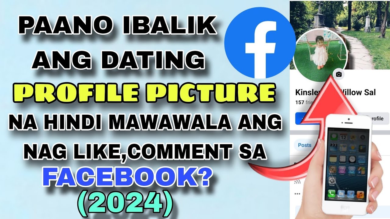 Paano ibalik ang dating profile picture na hindi mawawala ang nag like ...