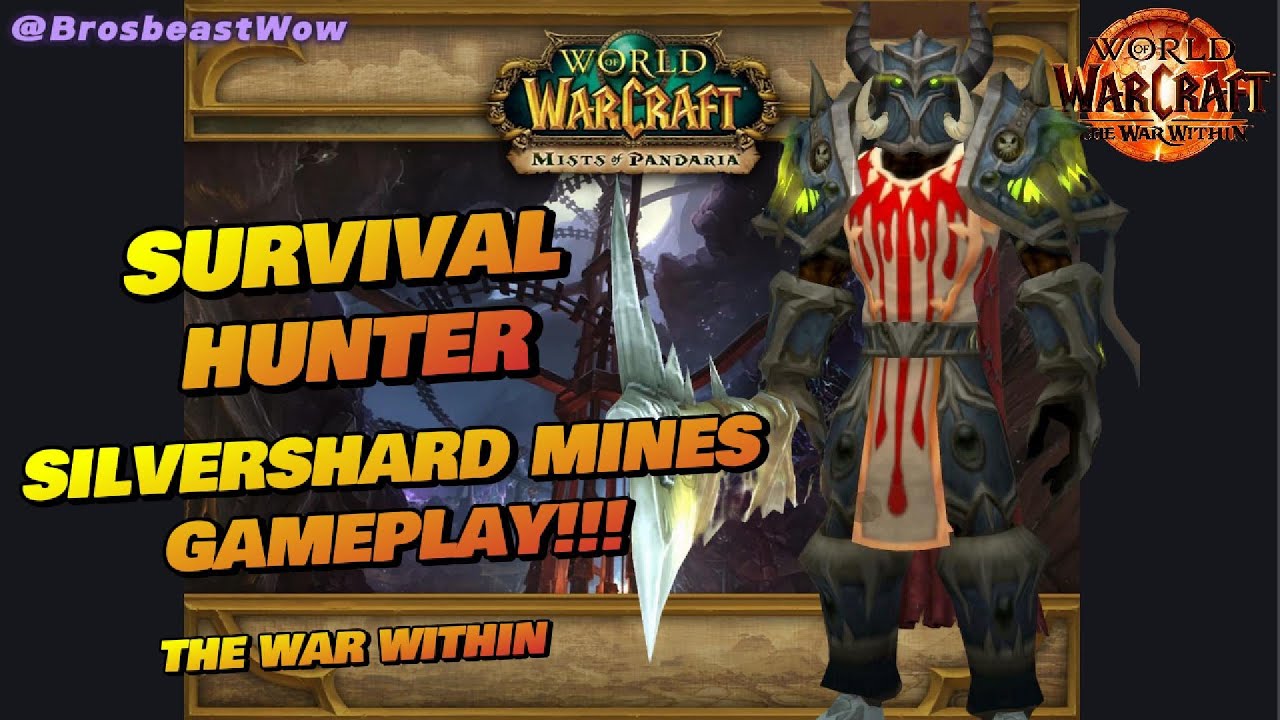 Survival hunter Silvershard mines gameplay! Season 2 The war within ...