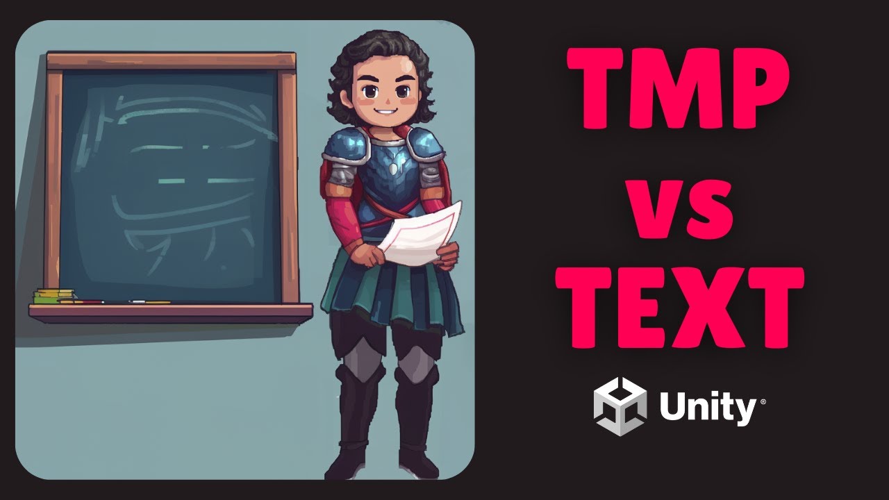 TMP vs. Text! Which one do you choose? #unity #gamedev - YouTube