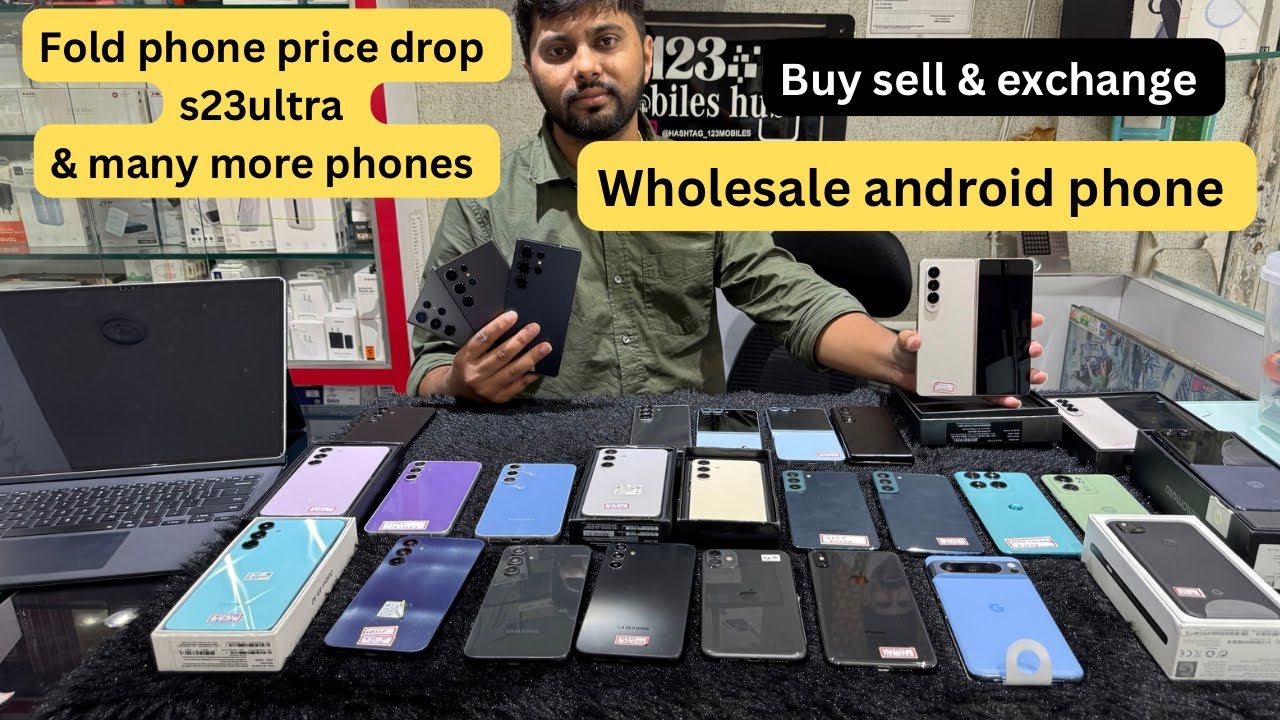 Wholesale android phone in Hyderabad || 123 mobile hub || exchange any ...