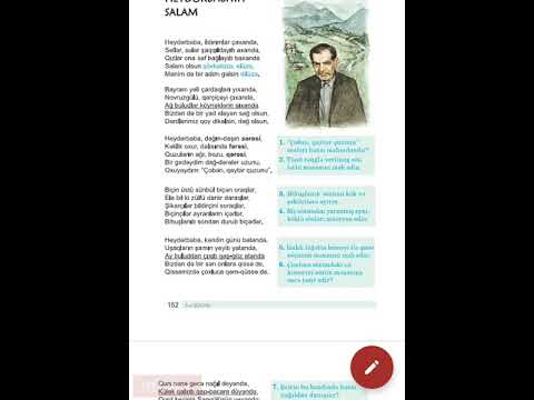 Azərbaycan dili .5-ci sinif .Heydərbabaya salam.