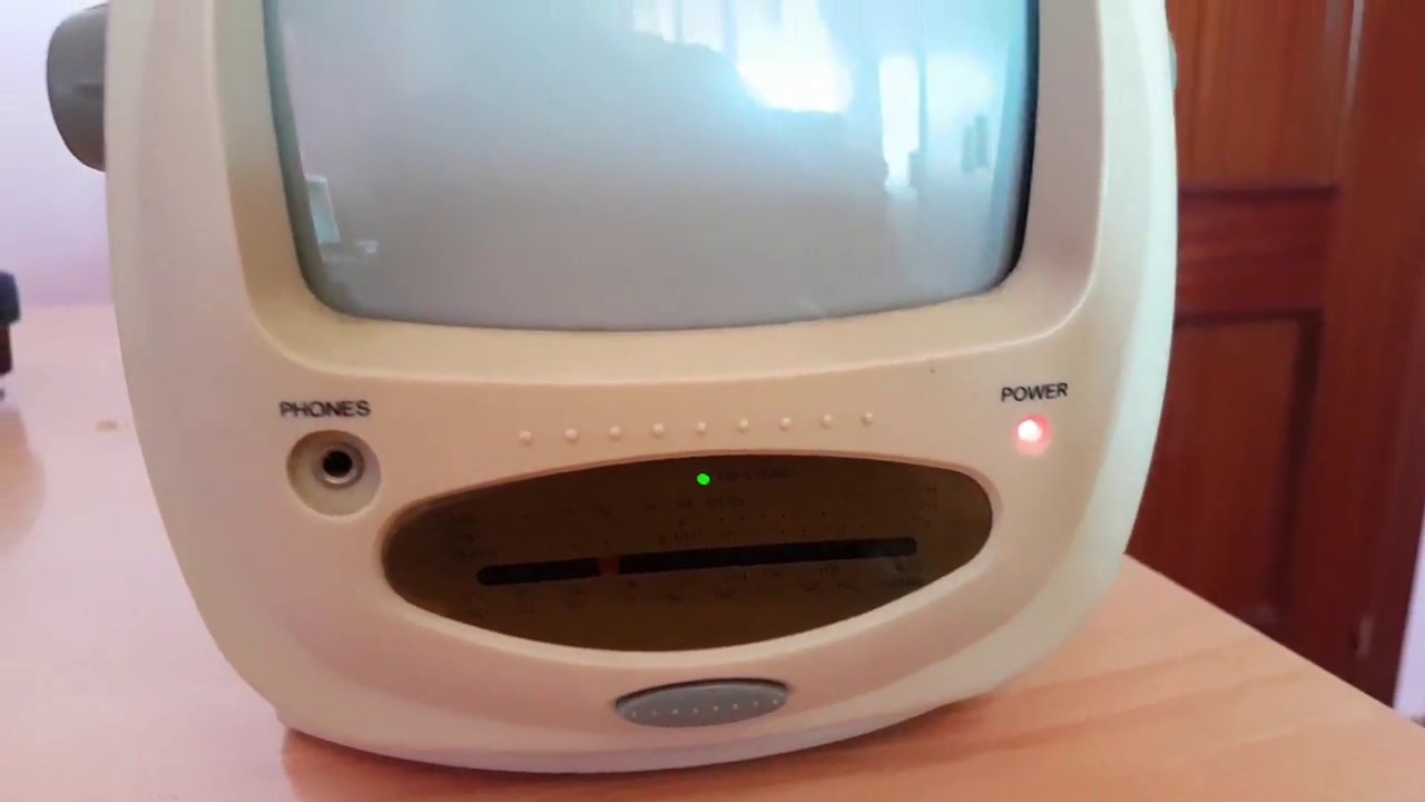 Supersonic Vintage Portable TV - YouTube
