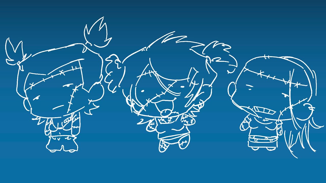 redrawing the fgwsss album cover (speedpaint) - YouTube