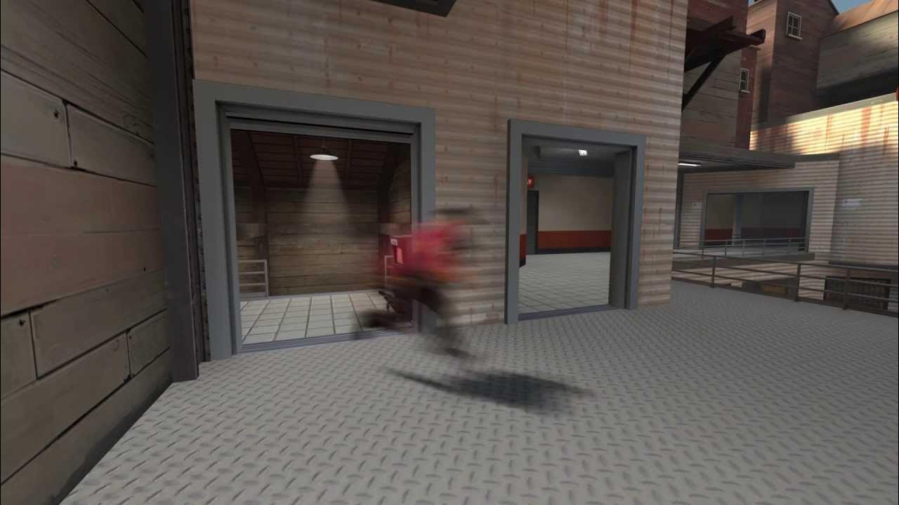 TF2 pl_upward dispenser exploit - YouTube