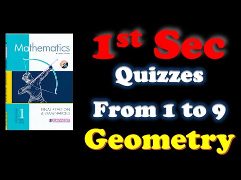 Sec 1: Quizzes Geometry - YouTube