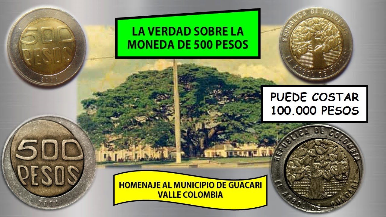 Moneda De Quinientos Pesos Moneda Colombiana Giro Invertida moneda-de-quinientos-pesos-moneda-colombiana-giro-invertida