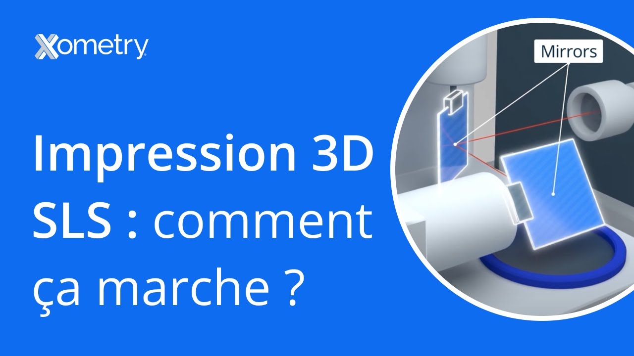 Comment fonctionne l'impression 3D par frittage laser sélectif (SLS) ? - YouTube