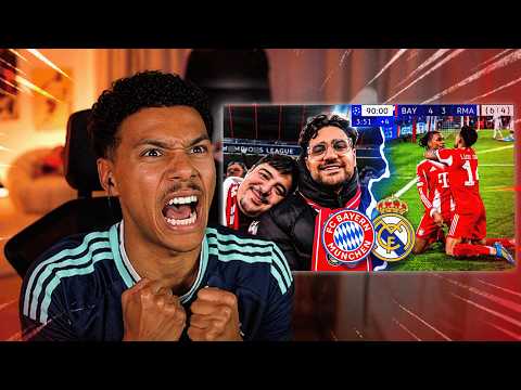 WILLY RASTET AUS😡 Willy reagiert auf Elis Stadionvlog Bayern vs Real🔥