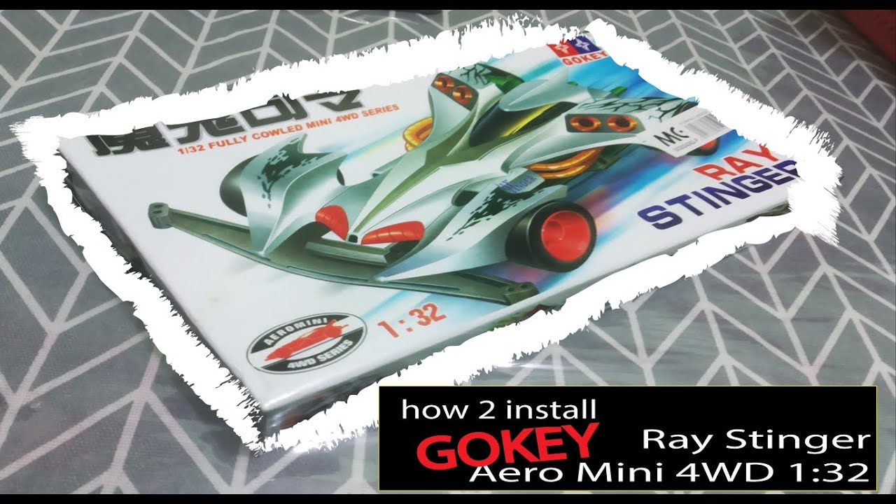 Install Ray Stinger :GOKEY Fully Cawled Mini 1:32 4WD Series - YouTube