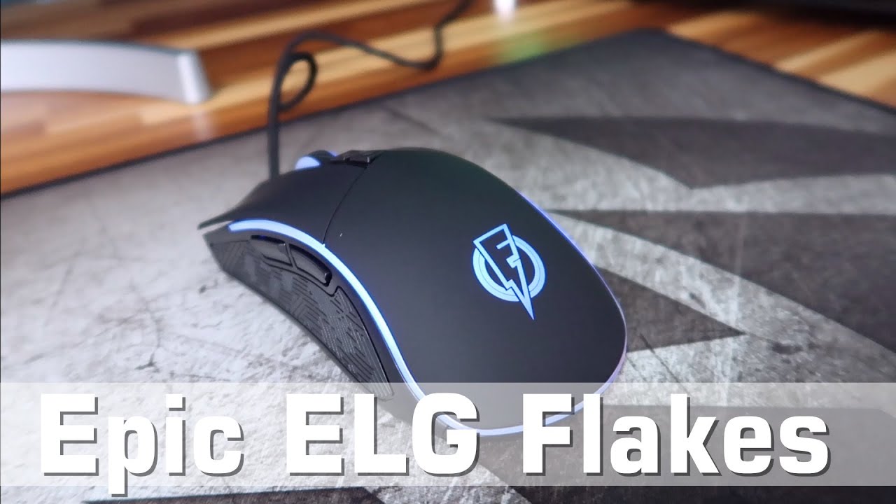 O Mouse Gamer do Flakes Power O Epic da ELG é profissional? - YouTube