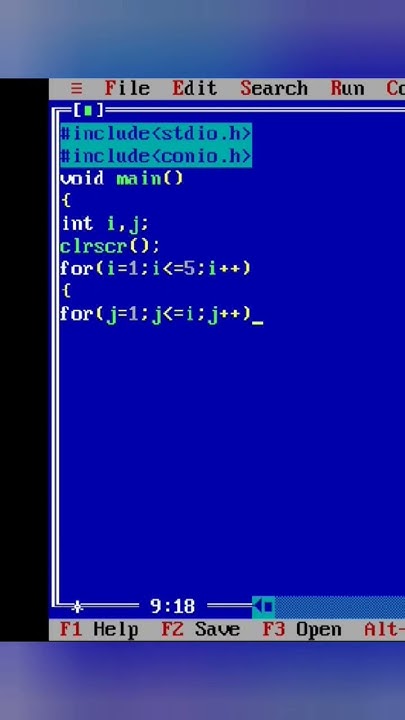 Pattern Program In C Language C Language Programming Program Trending Code Coder Youtube