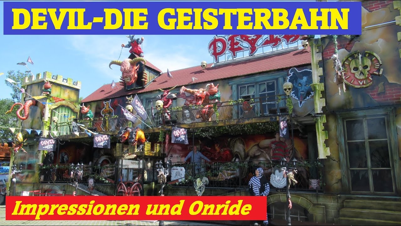 Devil-Die Geisterbahn (Probst): NEUHEIT 2022, Impressionen + Onride vom ...