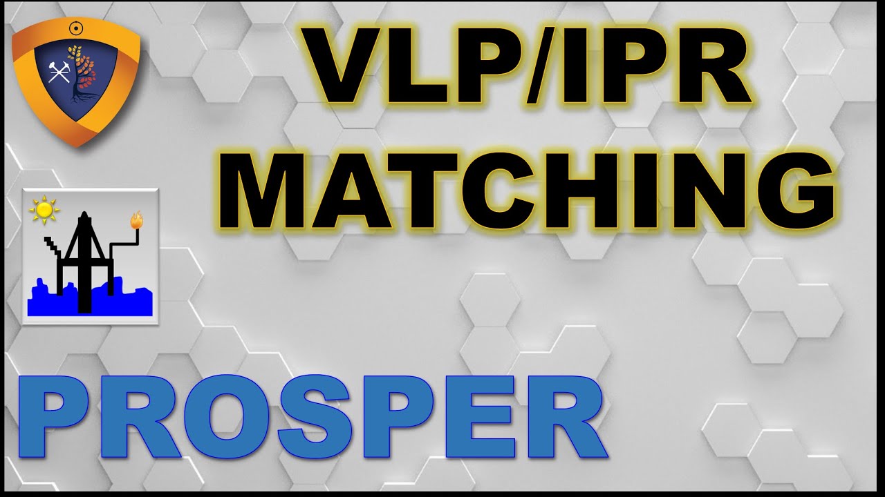VLP IPR Matching modelo de pozo PROSPER - YouTube