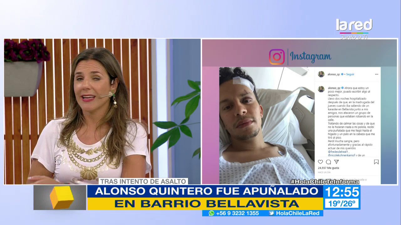 Actor Alonso Quintero fue apuñalado en Barrio Bellavista - YouTube