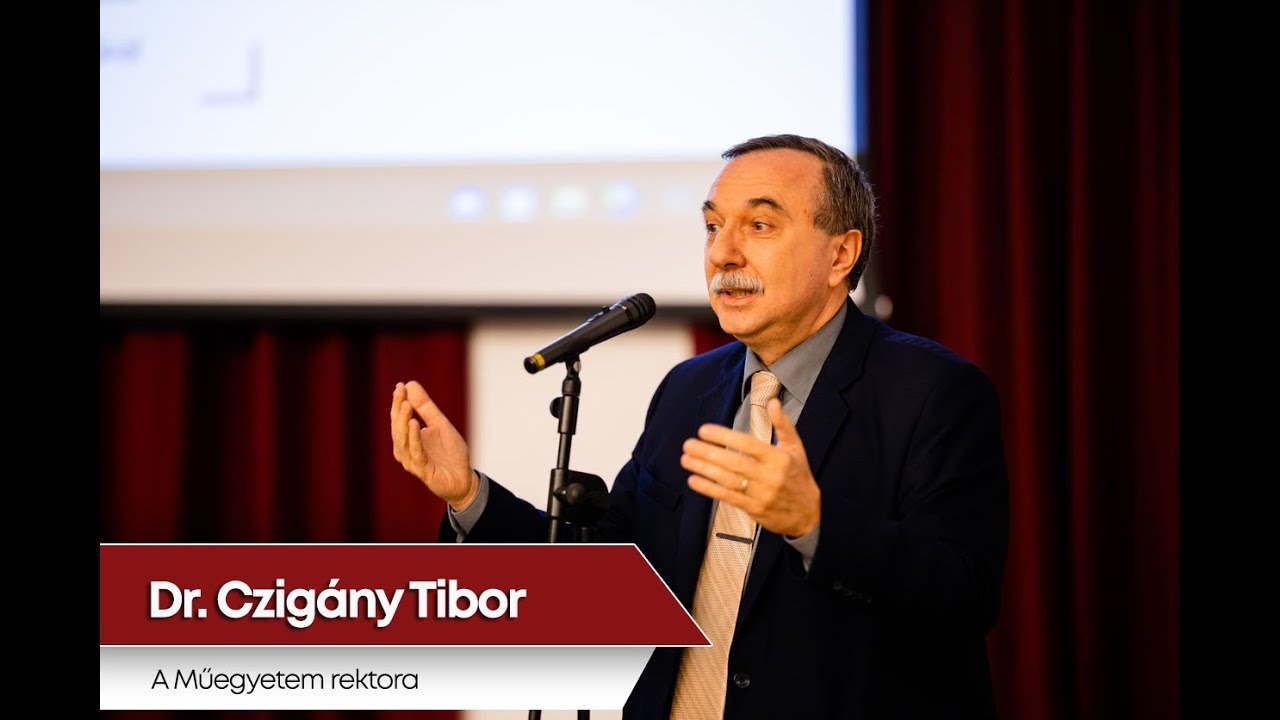 Professzori székfoglaló 2022. - Dr. Czigány Tibor rektor köszöntője ...