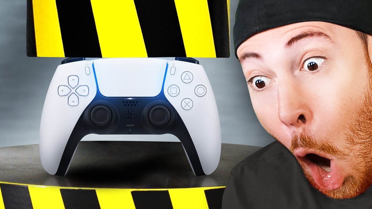 Everyday Objects Getting CRUSHED By Hydrualic Press - YouTube