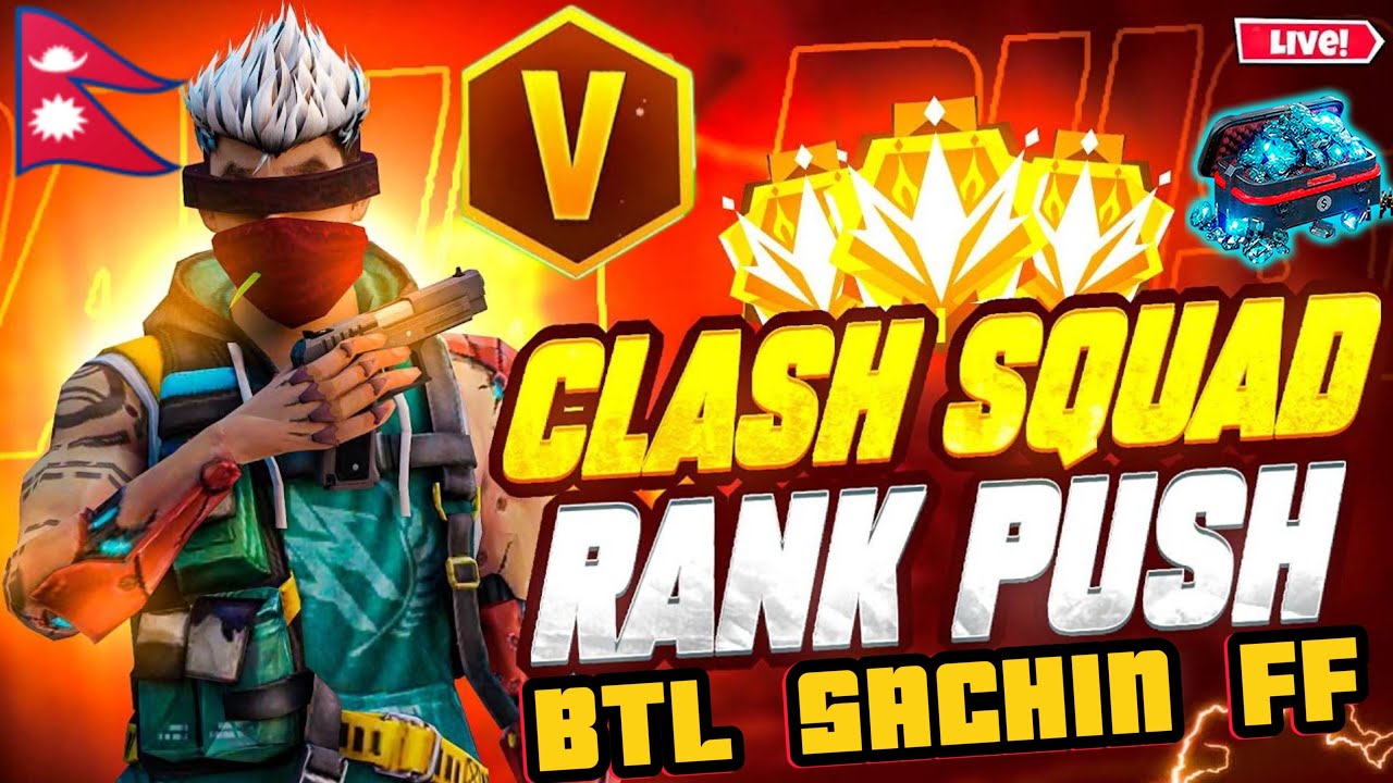 🔴FREEFIRE [ NEPAL ]| BD SERVER|CS RANK PUSH ️🎮|BTL SACHIN FF🇳🇵| # ...