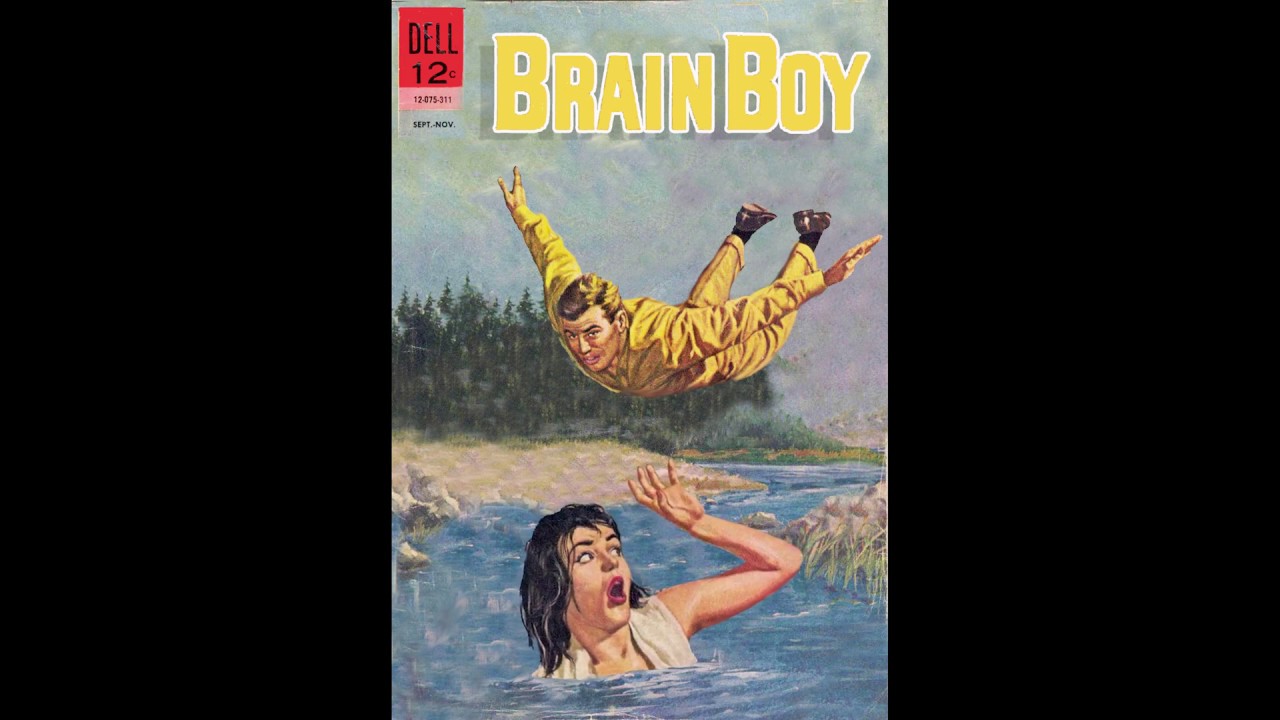 Animated Comic Covers 009: Brain Boy - YouTube