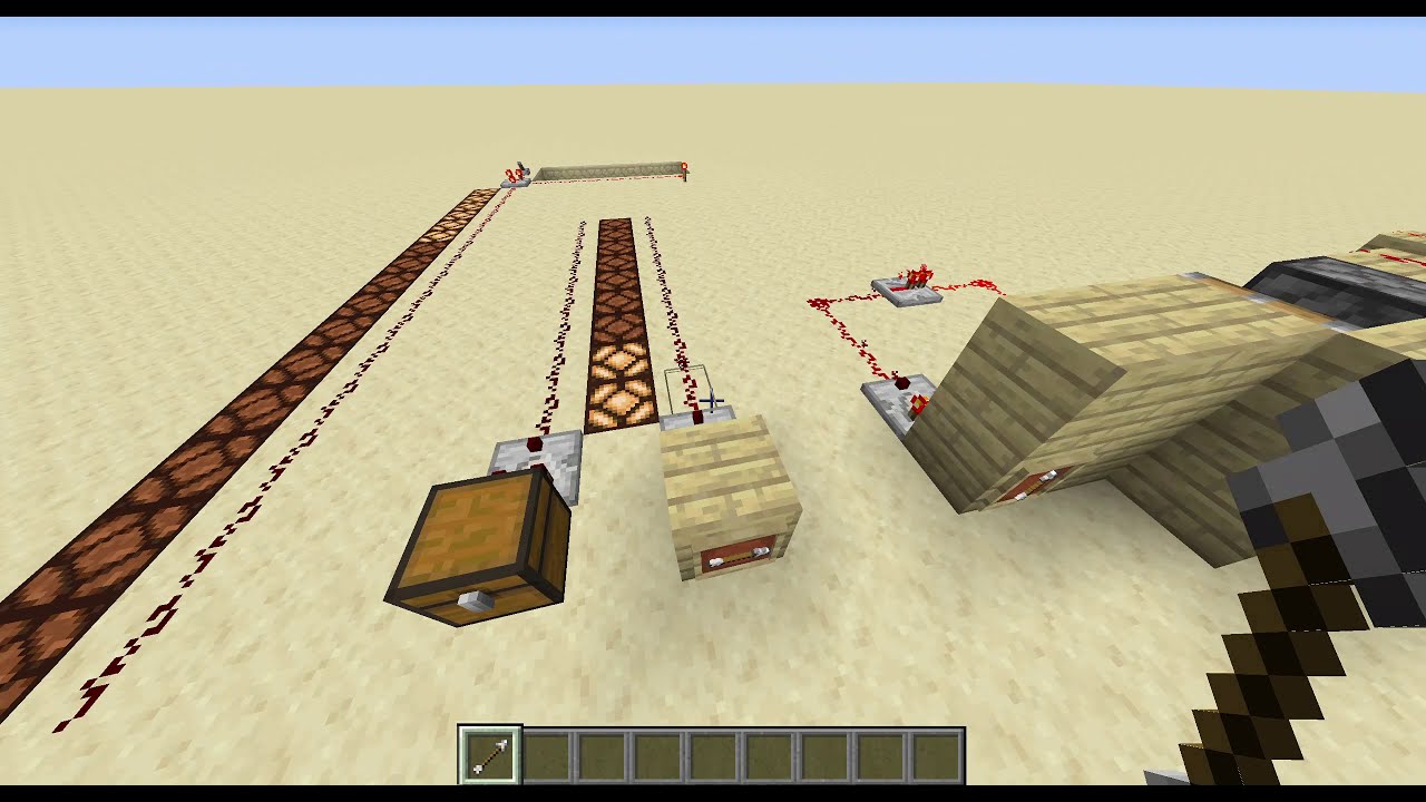 Redstone Comparator #2 -- Chest and Frame - YouTube