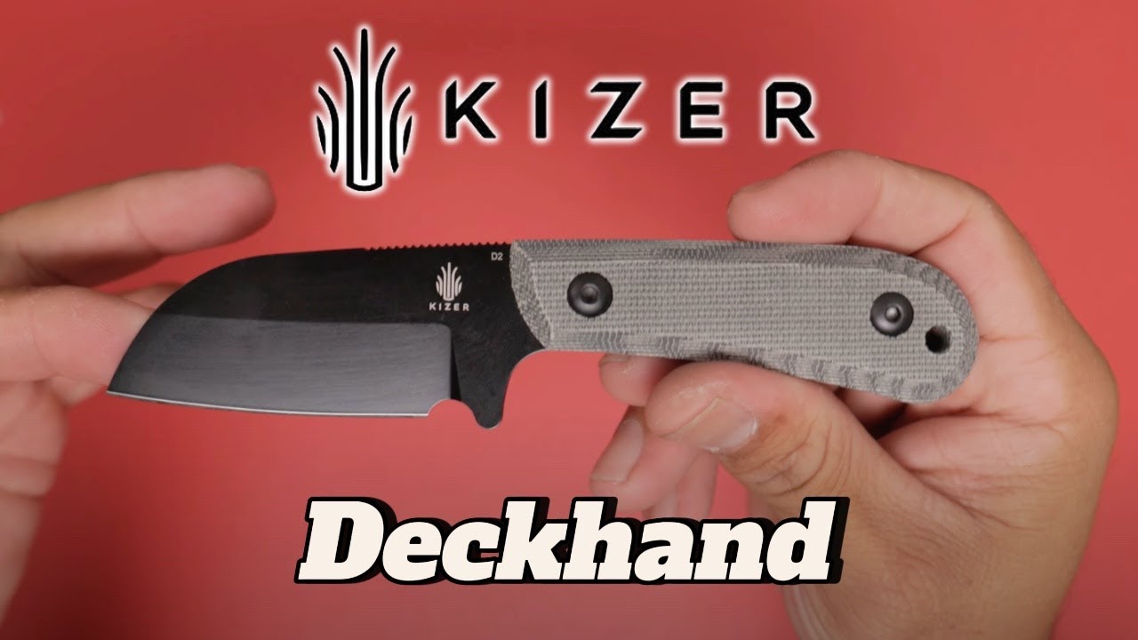 Kizer Deckhand Knife: Unboxing and First Impressions - YouTube