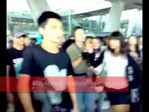 Fancam 101007 Hangeng ,, at Suwannabumi Airport by MayMae